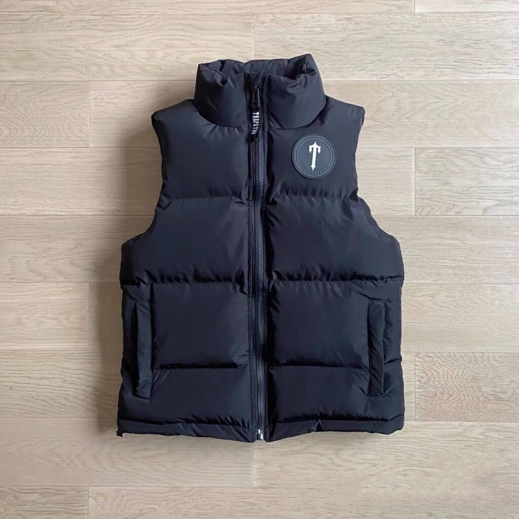 Trapstar Puffer Vest Black Unisex – Streetwear Essential